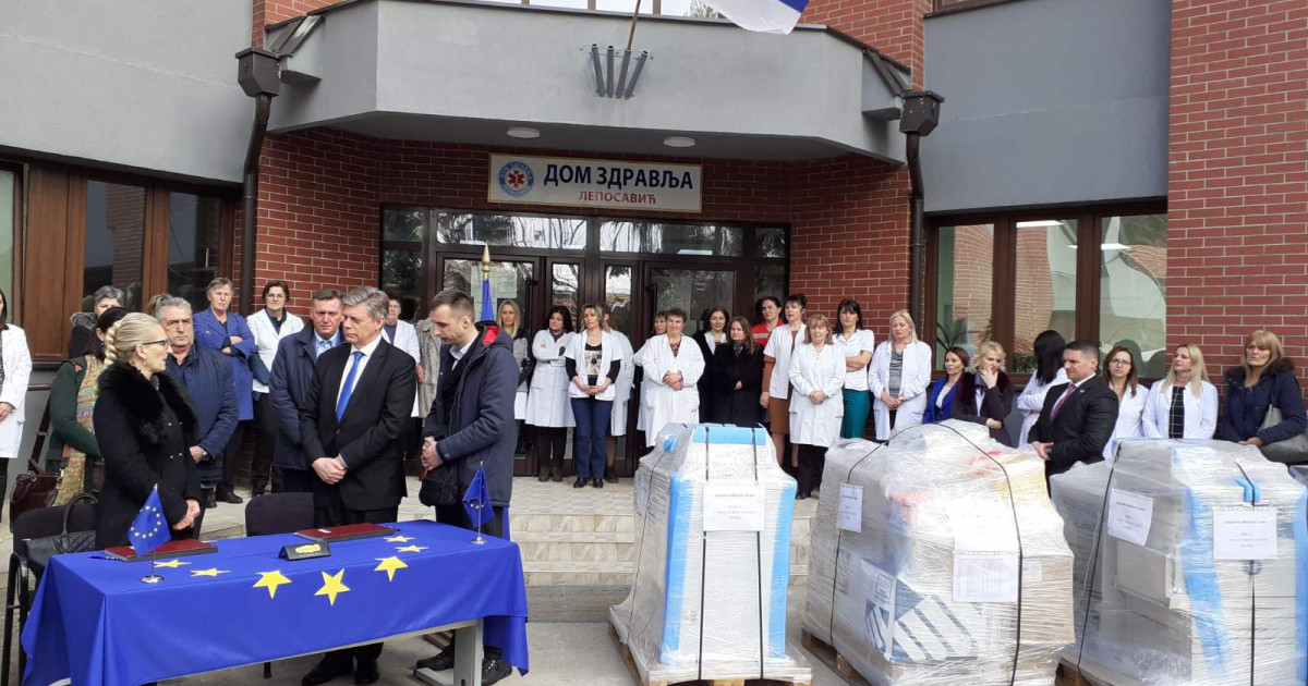 Euleks donirao vrednu pomoć za Dom zdravlja u Leposaviću - Kosovo Online